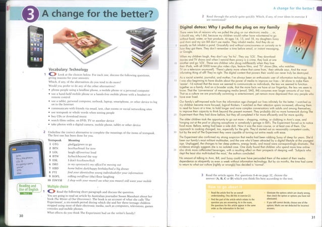 Ready for first coursebook (2015) unit 2 14 | PPT