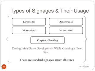 Readying the Store and Store Signages | PPTX | Marketing and ...