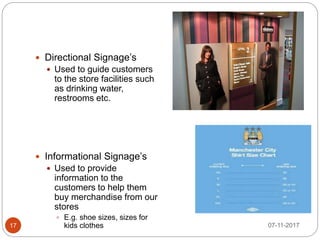 Readying the Store and Store Signages | PPTX | Marketing and ...