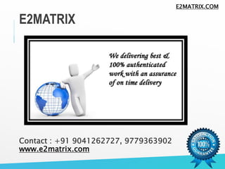 Readymade M Tech Thesis | PPT