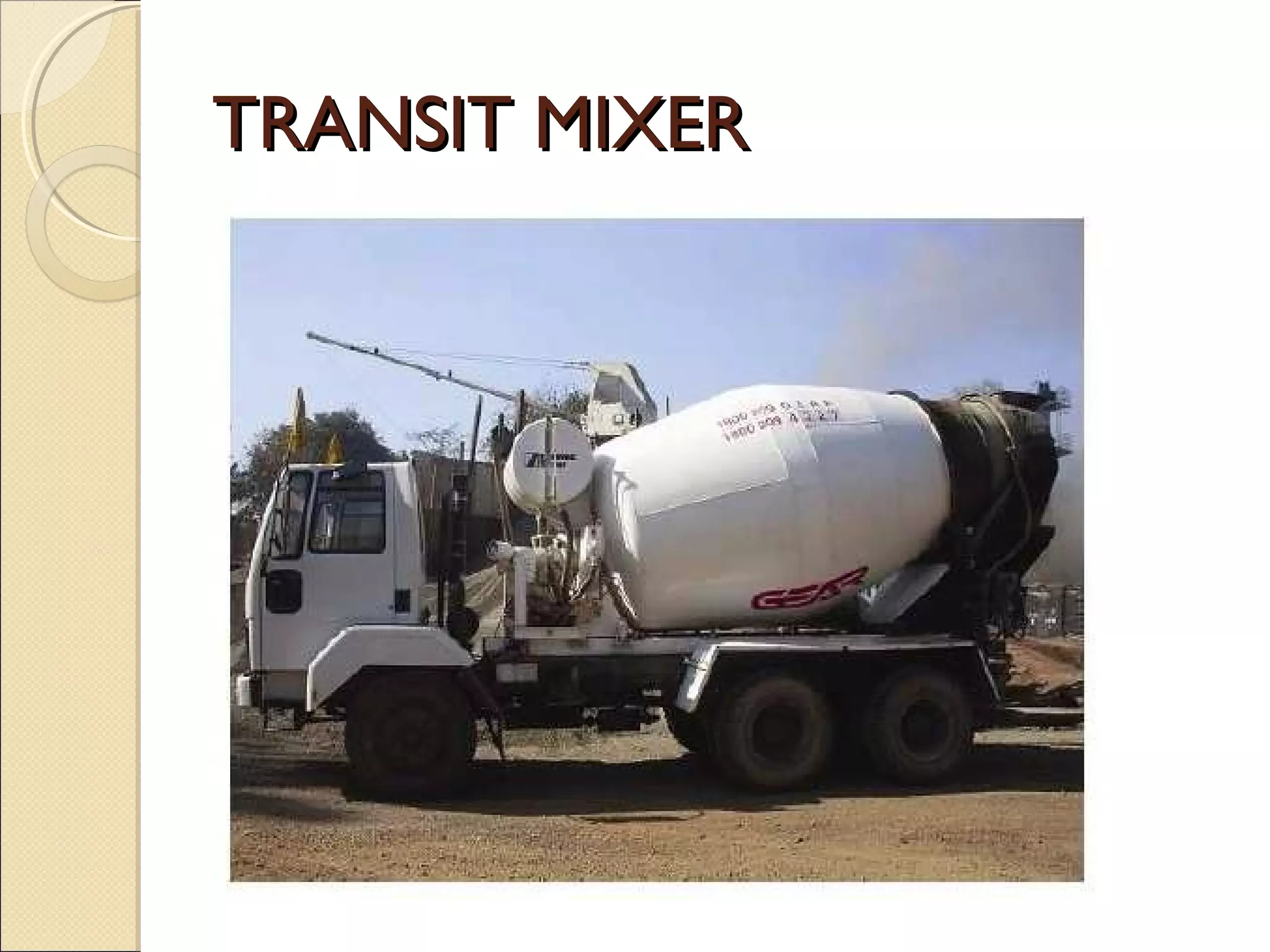 Ready mix concrete | PPT