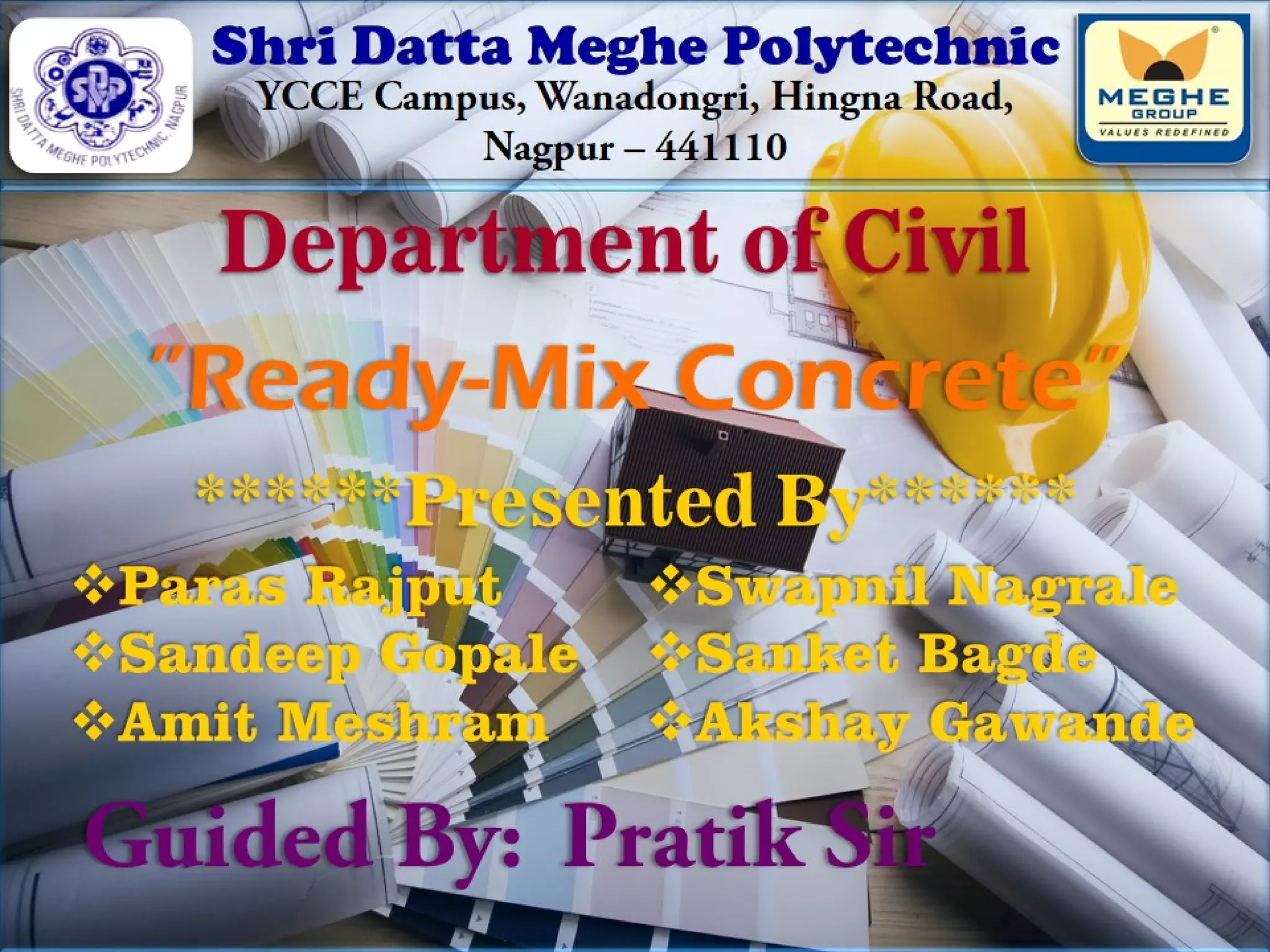 Ready mix concrete | PPT