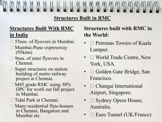 Ready mix concrete | PPTX