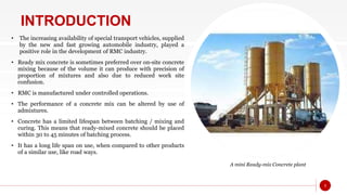 READY MIX CONCRETE | PPTX