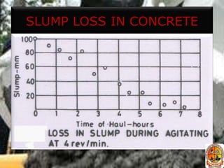 Presentation on Ready mix concrete production process | PPTX