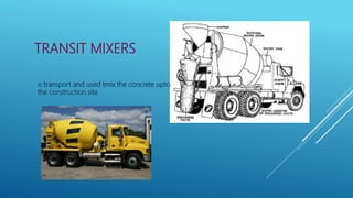 Ready mixed concrete | PPTX