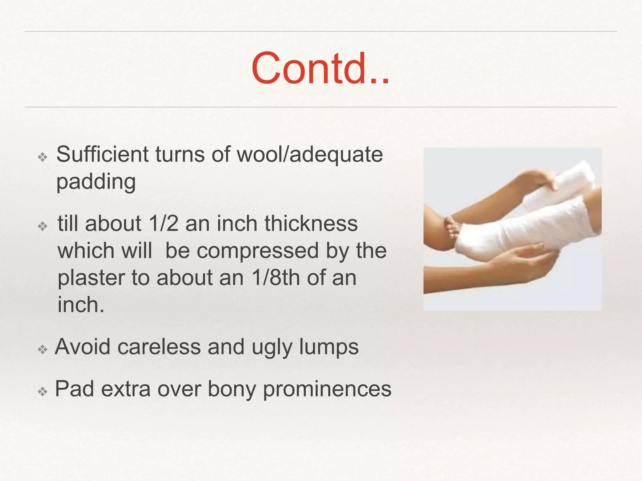 Plaster of paris in orthopaedics | PPSX