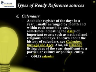 Ready reference | PPTX