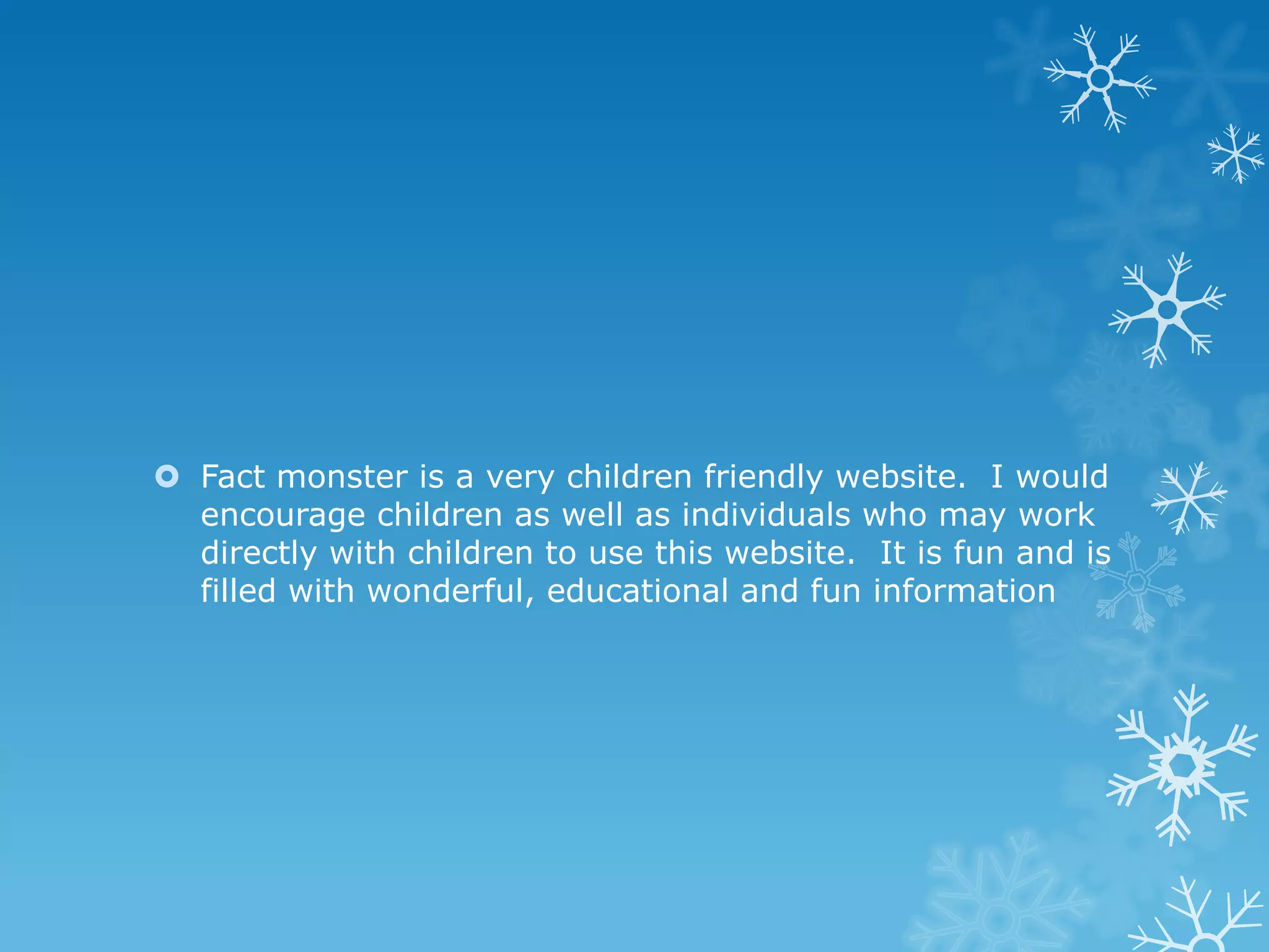 Ready Reference and Almanac- Fact Monster | PPT