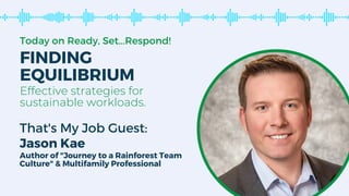 Ready, Set...Respond [Ep 7: Finding Equilibrium]