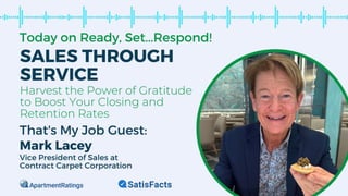 Ready, Set...Respond! [Ep. 10: Sales Through Service] | PDF