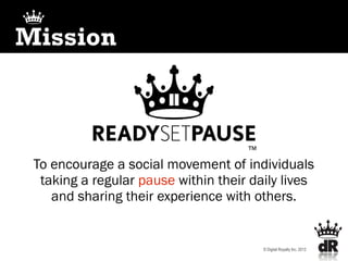 Ready, Set, Pause Overview | PPT