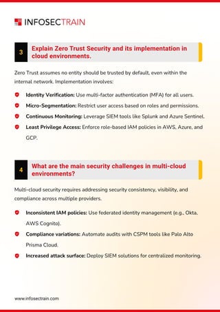 Ready to Ace Your Cloud Security Interview. | PDF