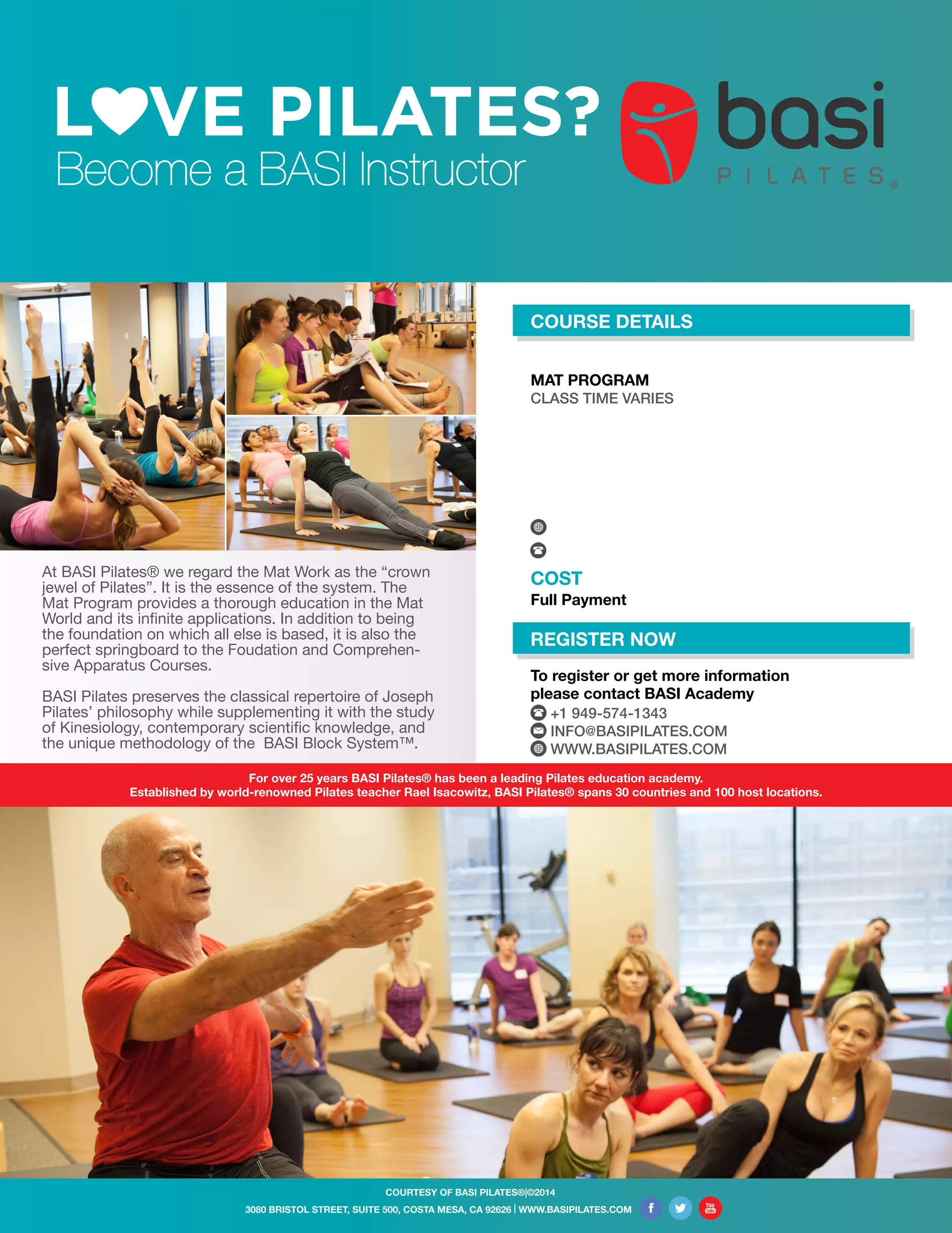 Ready to print mat flyer 2016 | PDF