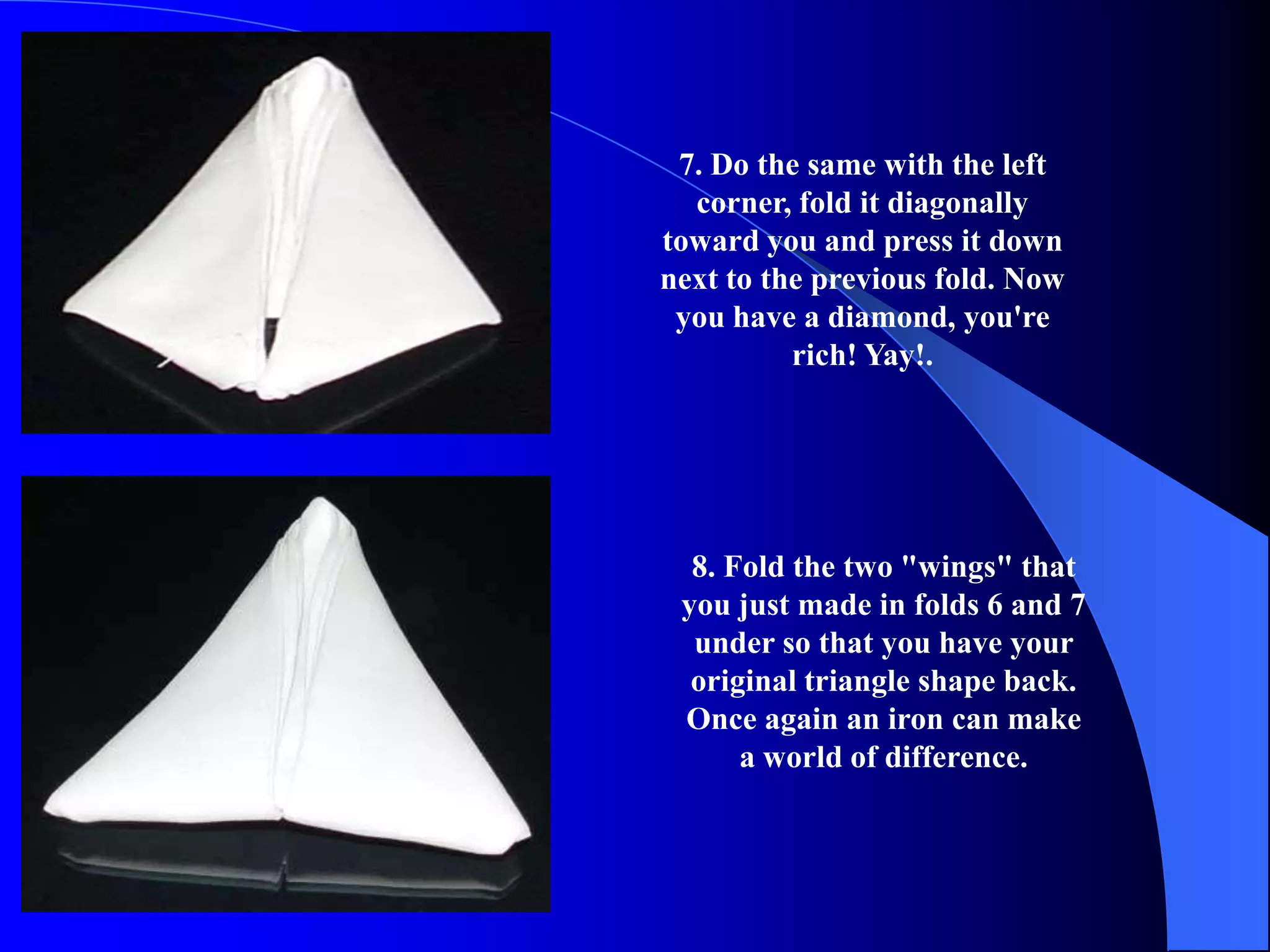 Table Napkin Folding | PPTX