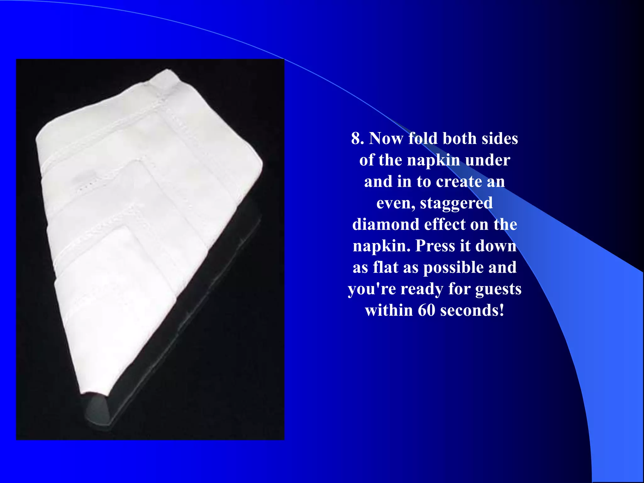 Table Napkin Folding | PPTX