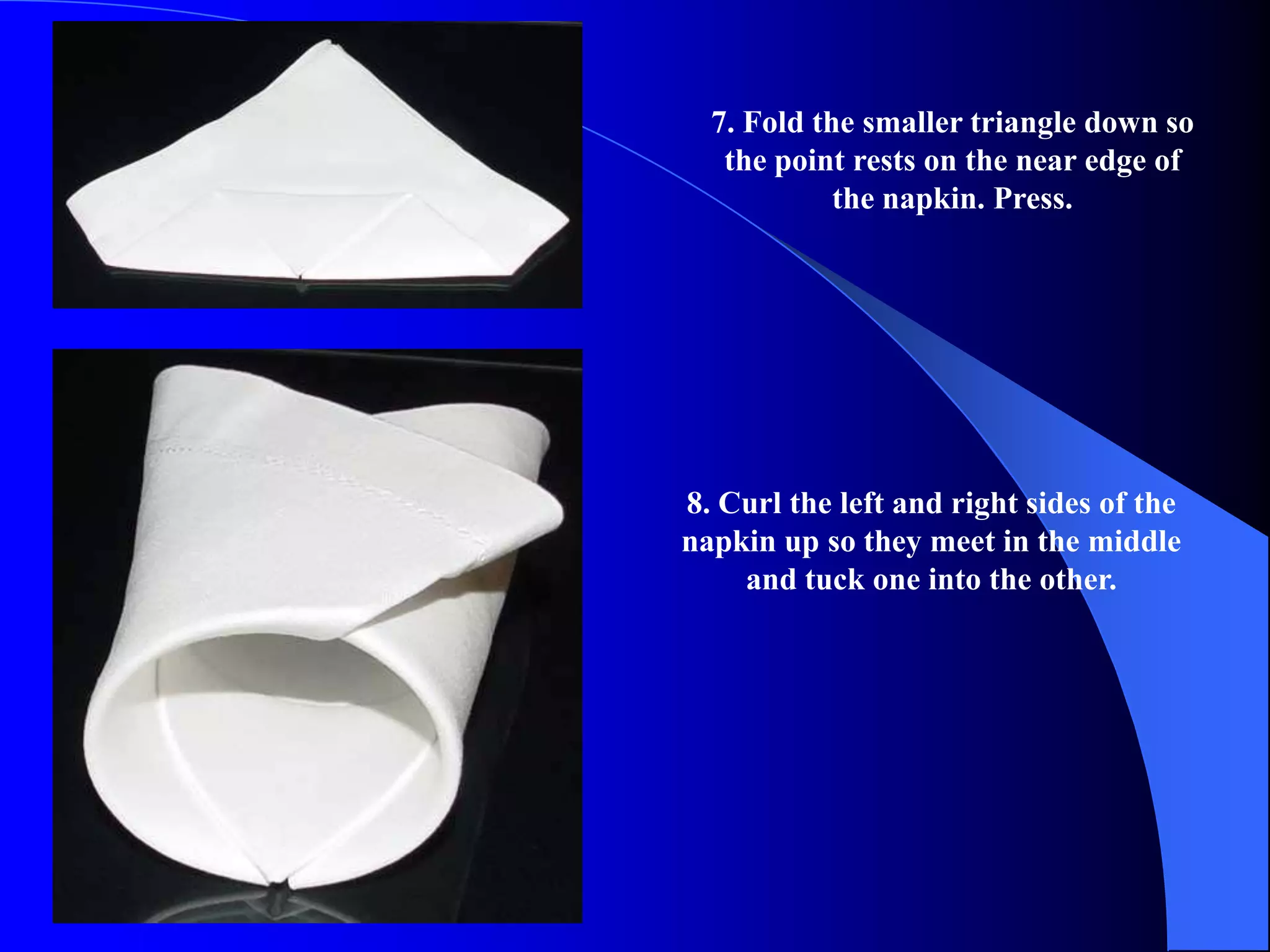 Table Napkin Folding | PPTX