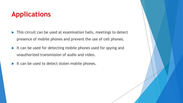 Cell phone detector | PPT