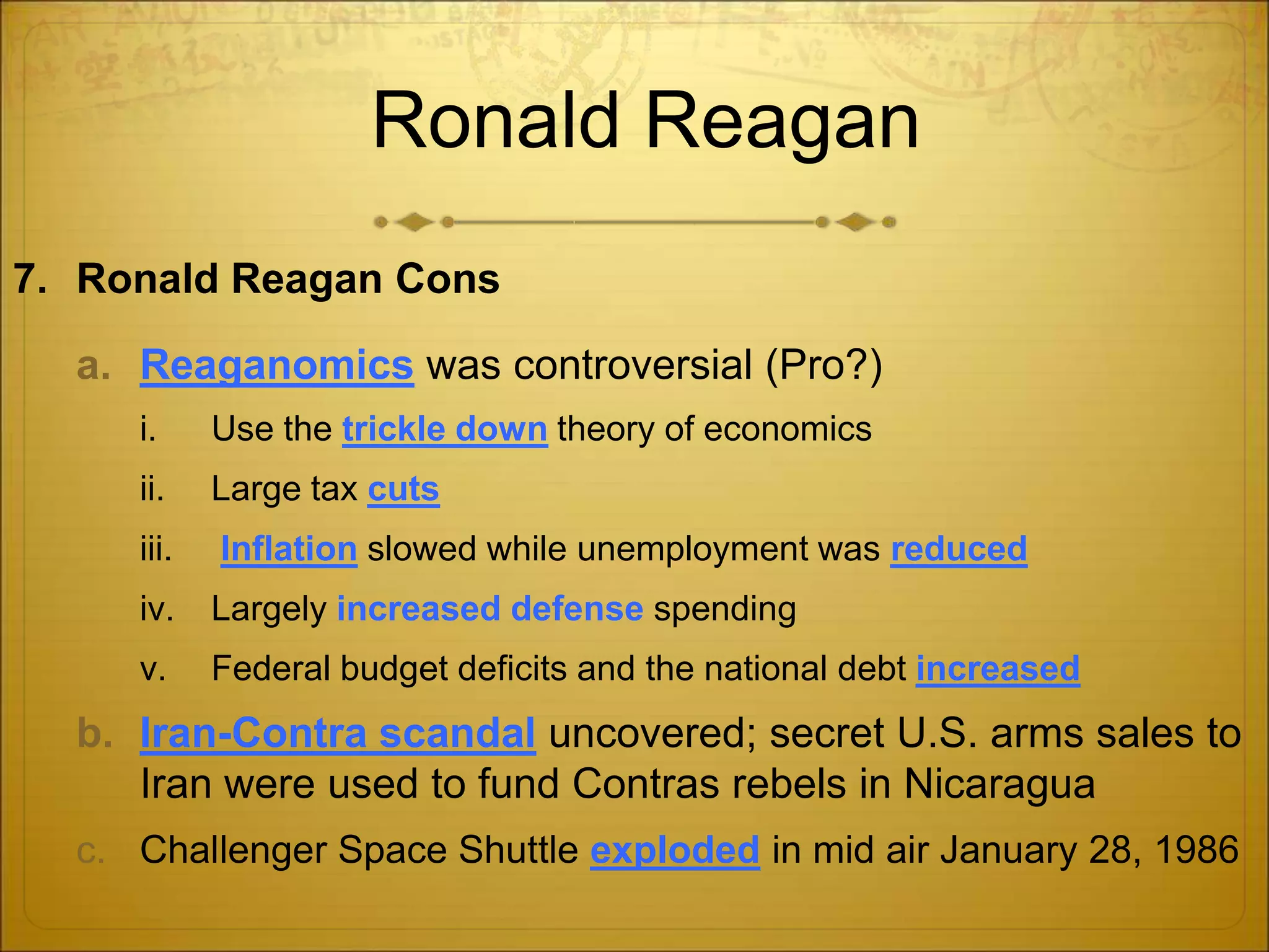 Reagan | PPT
