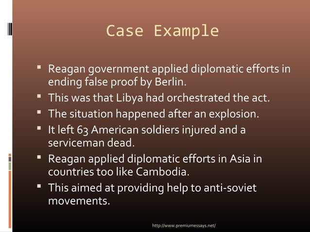 Reagan presidential doctrines | PPT | Political Issues & policy | Politics