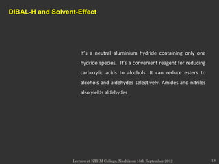 Reagents in organic synthesis | PPT