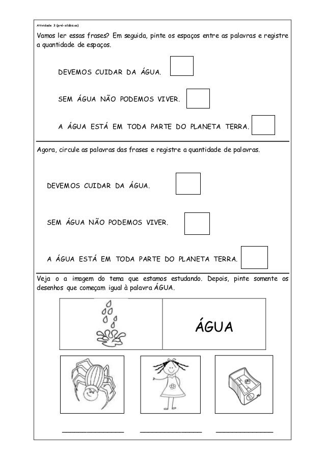 Reagrupamento água atividades para reproduzir.