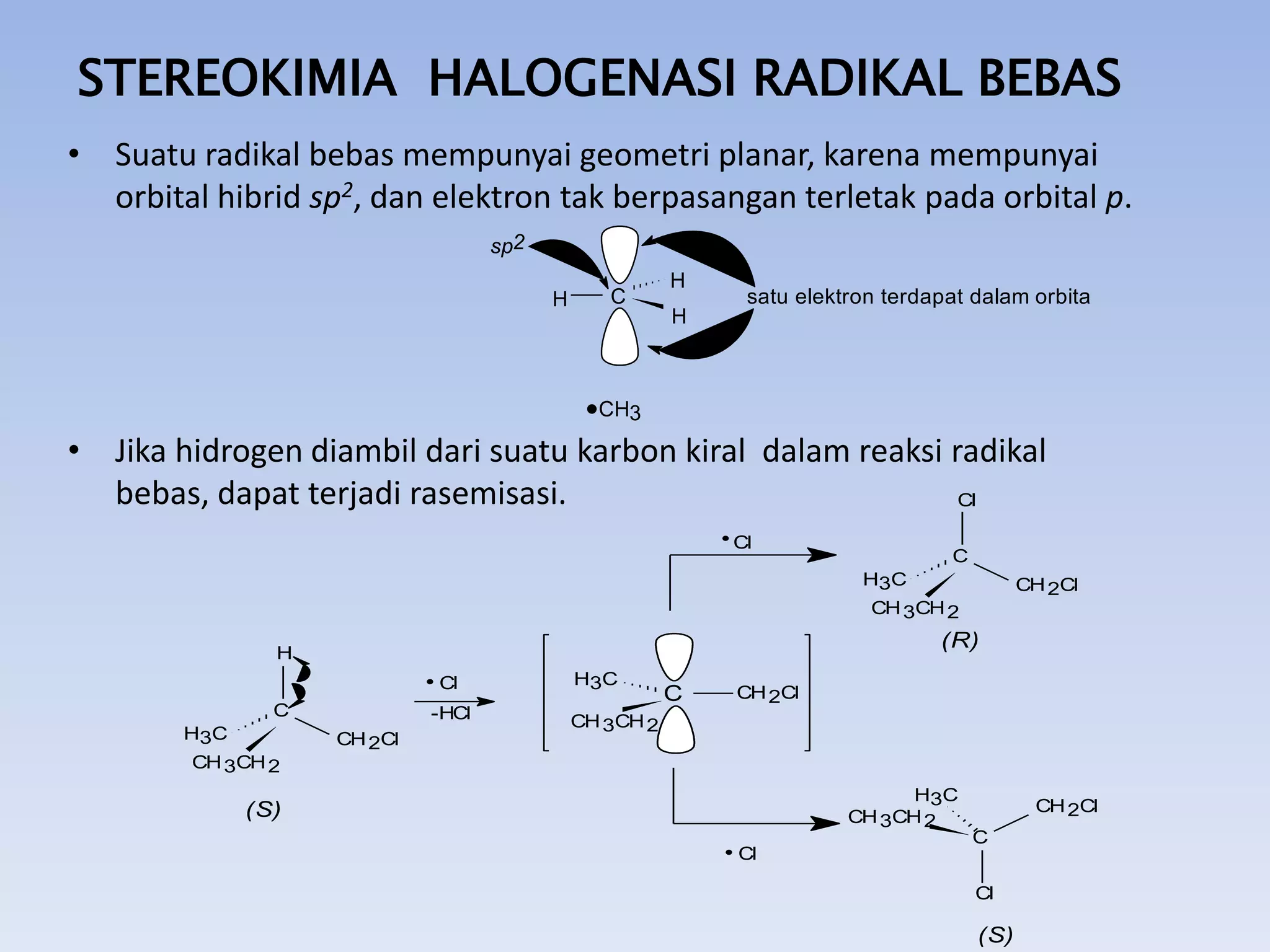 Reaksi reaksi radikal bebas | PPTX