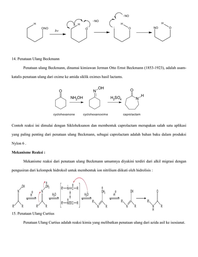 Reaksi reaksi sintesis senyawa organik | PDF