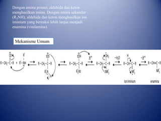 Reaksi adisi aldehid dan keton | PPTX