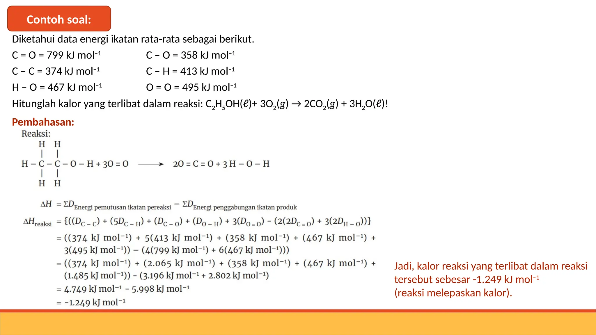 Reaksi ekso, endo, persamaan termo dan menentukan perubahan entalpi.pptx