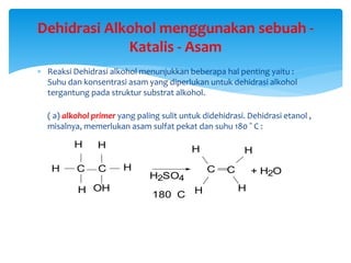 Reaksi Eliminasi dari Alkil Halida | PPT