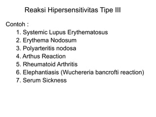 Reaksi hipersensitivitas | PPTX