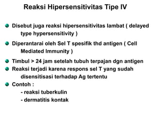 Reaksi hipersensitivitas | PPTX