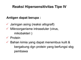 Reaksi hipersensitivitas | PPTX
