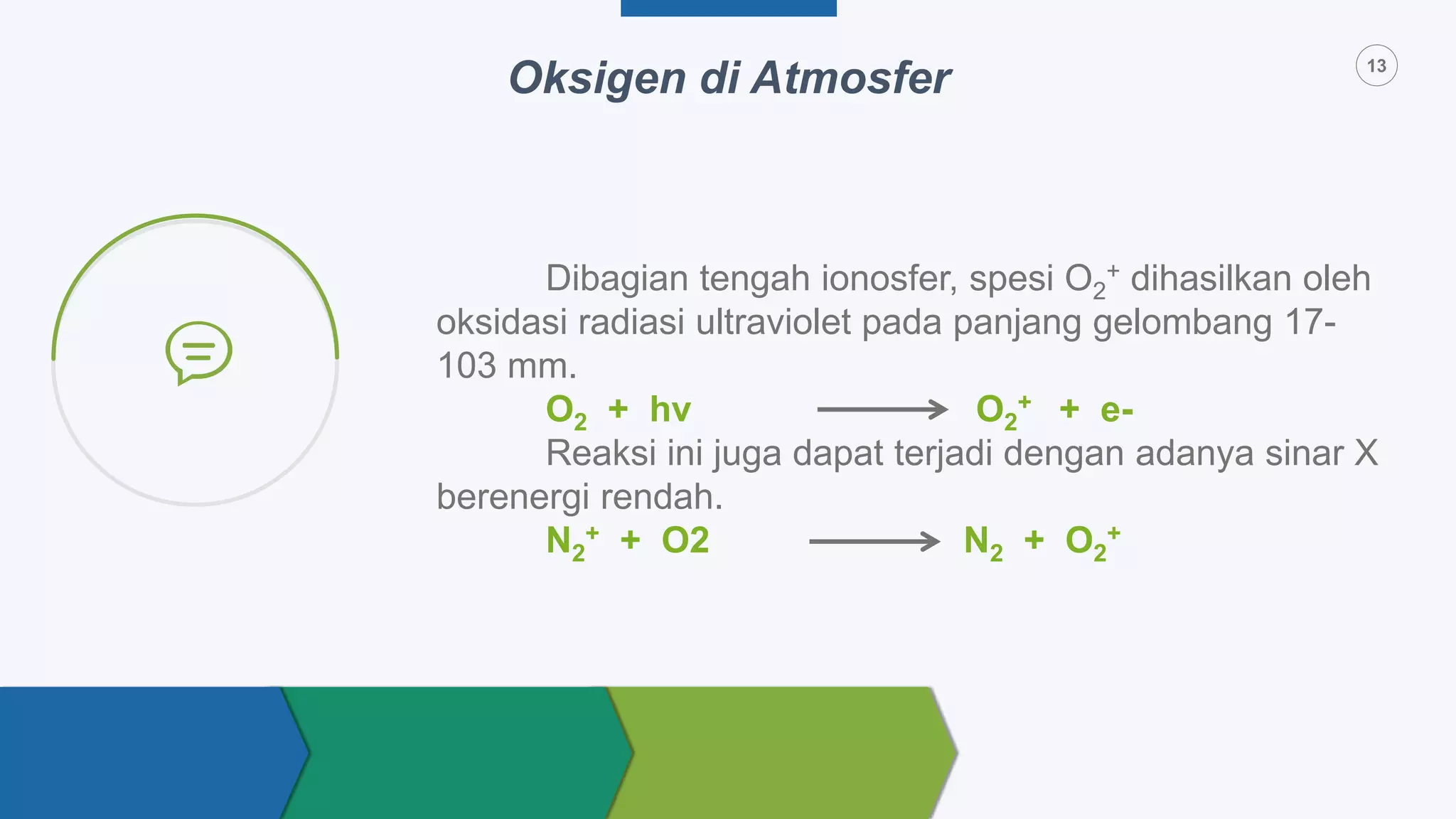 Reaksi Oksigen di Atmosfer | PPTX
