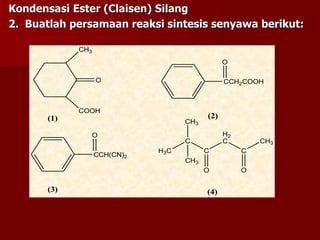 Reaksi pembent kerangka karbon suyatno-unesa | PPT