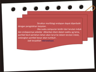Reaksi pengendapan analisis kualitatif | PPTX