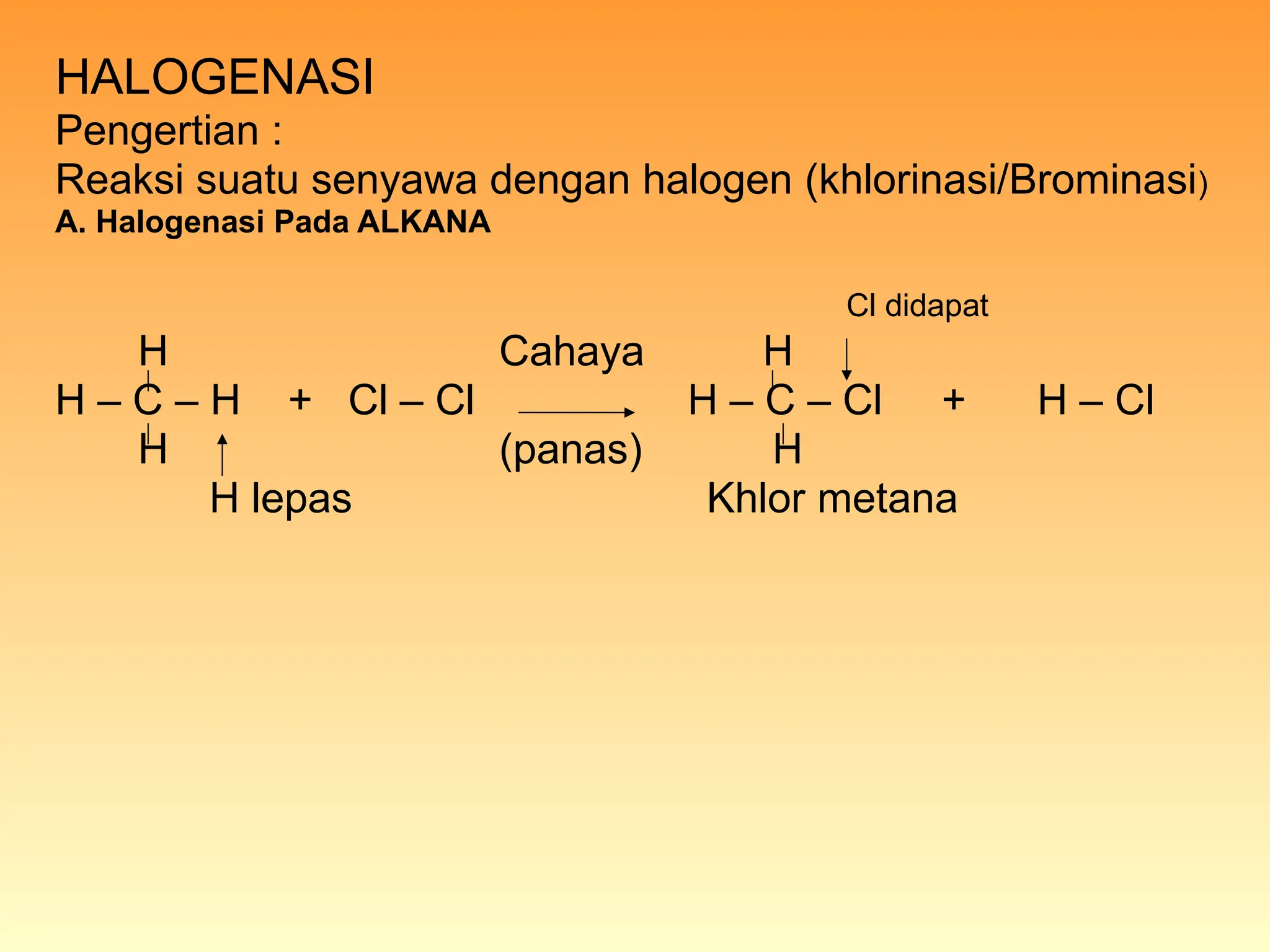 Reaksi-Reaksi dari Senyawa Kimia Organik | PPTX