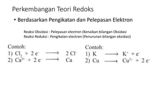 Reaksi Redoks-1 Pengertian, Konsep, Contoh | PPTX