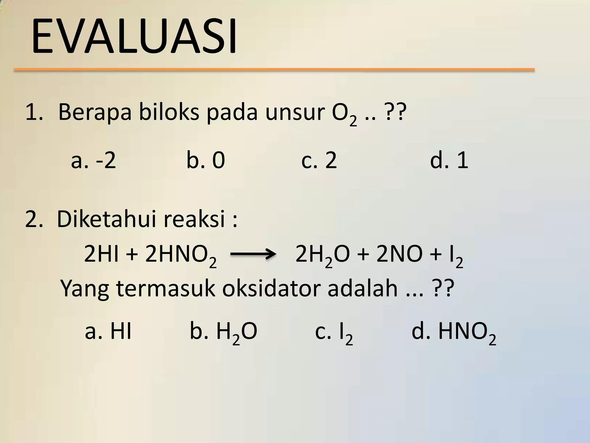Reaksi redoks | PPTX