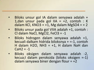 Reaksi redoks | PPTX