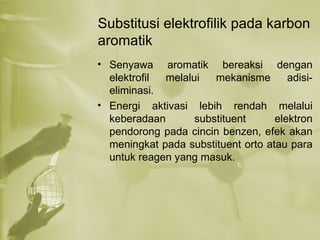 Reaksi subsitusi dan kondensasi | PPT