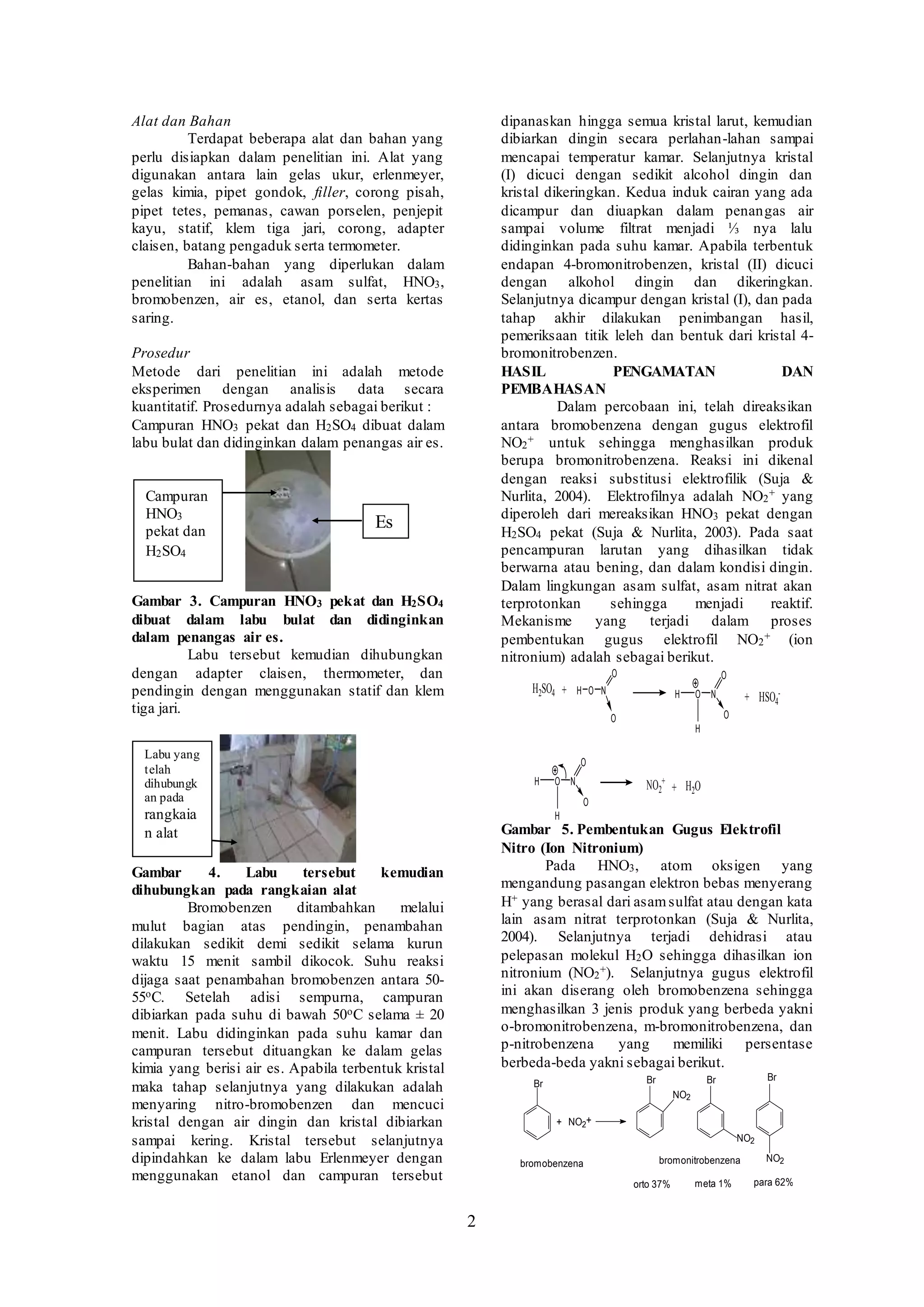 Reaksi substitusi elektrofilik | DOCX