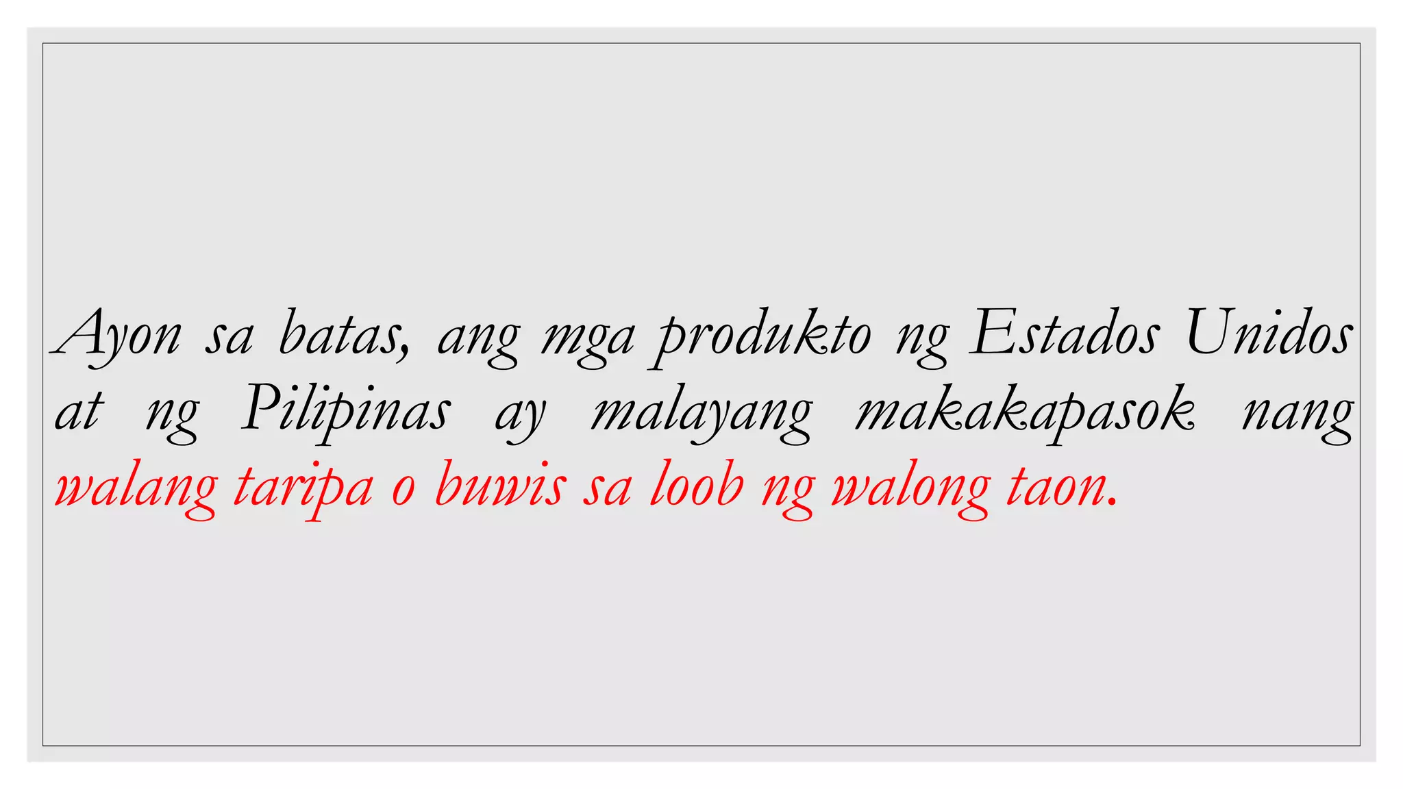 Reaksyon at Epekto ng Philippine Rehabilitation Act.pptx