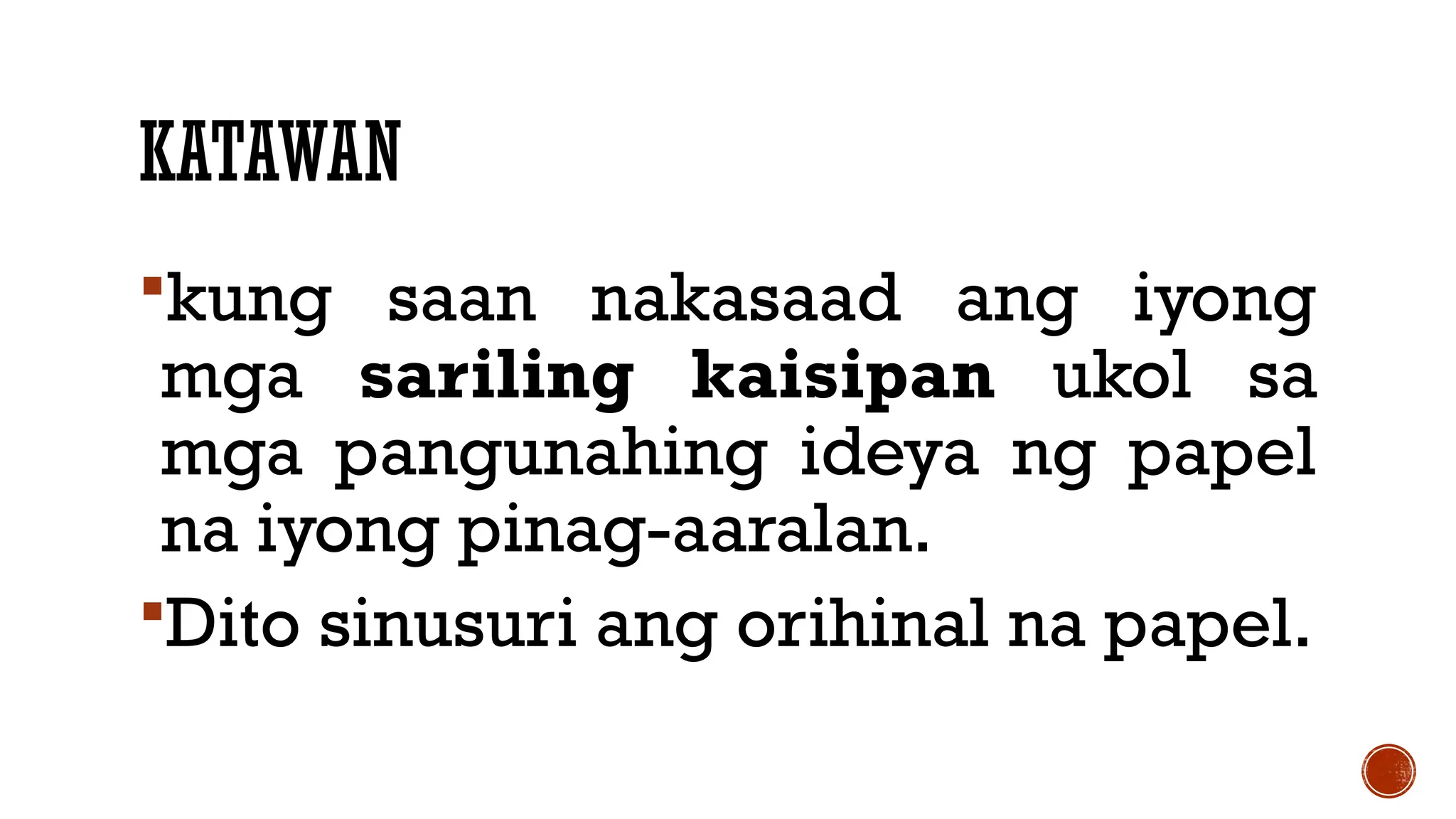 REAKSYONG PAPEL.pptx pagbasa at pagsusuri | PPTX