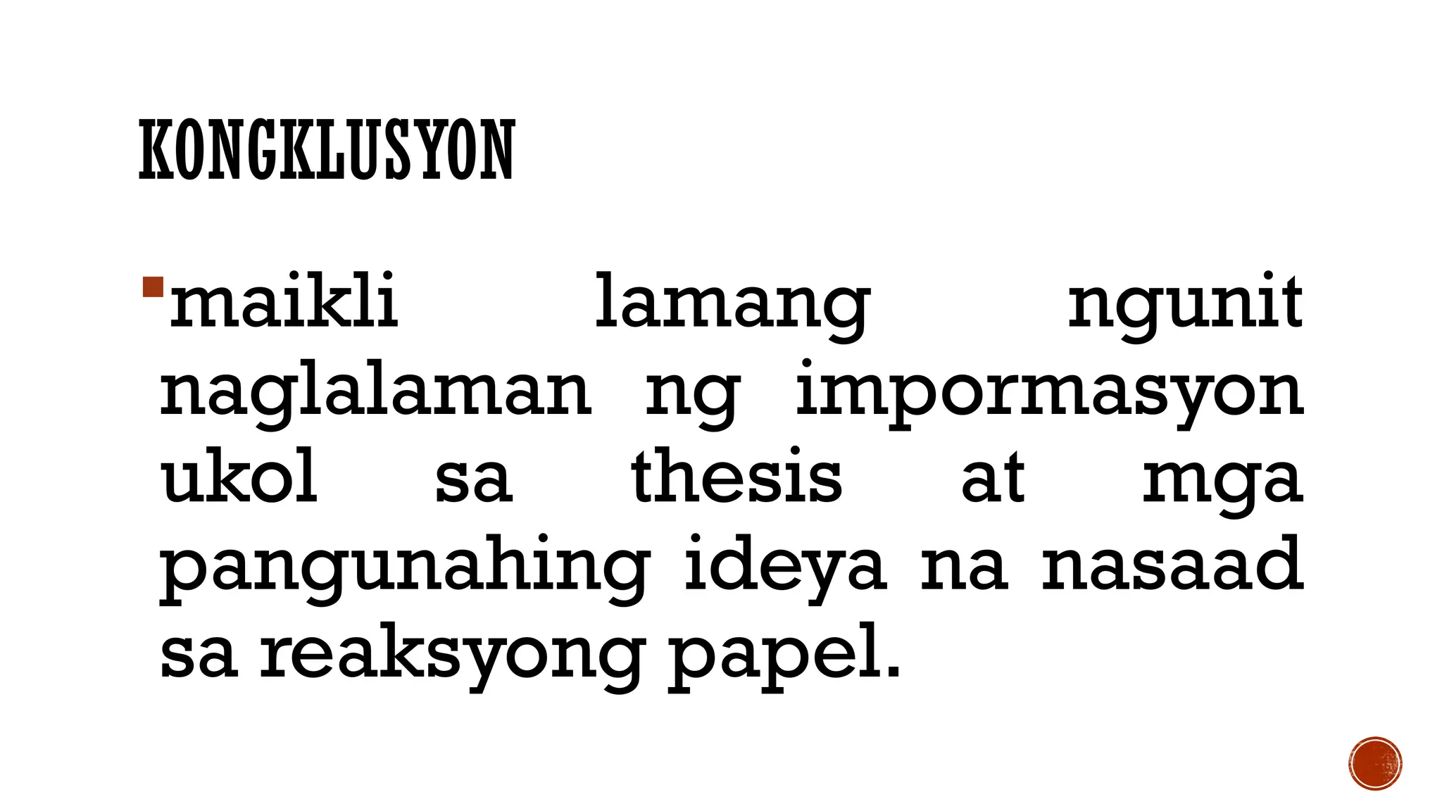 REAKSYONG PAPEL.pptx pagbasa at pagsusuri | PPTX