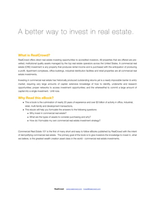 Real Estate 101 | PDF