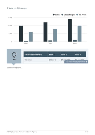 Real estate agency business plan example | PDF