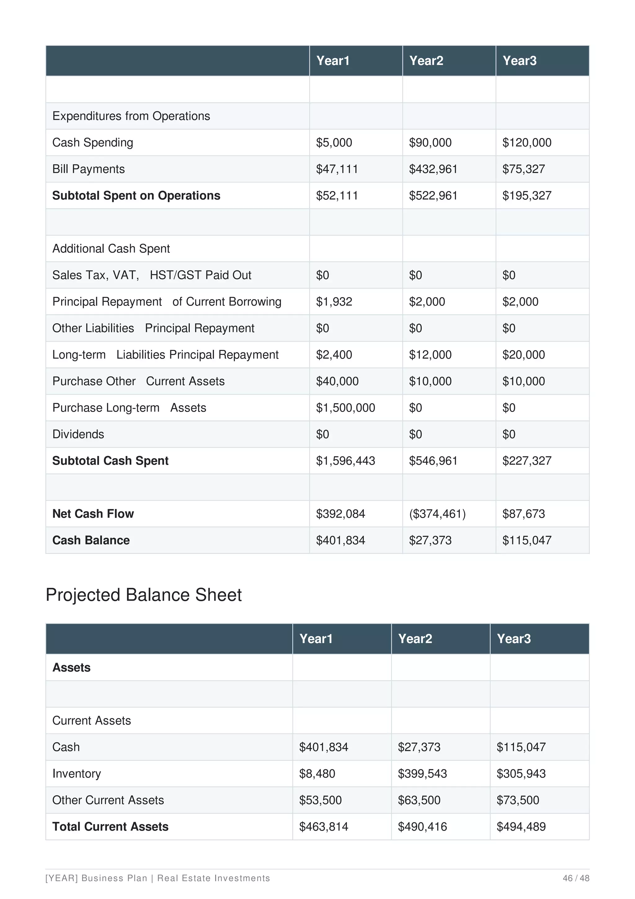 Real estate investment business plan example | PDF