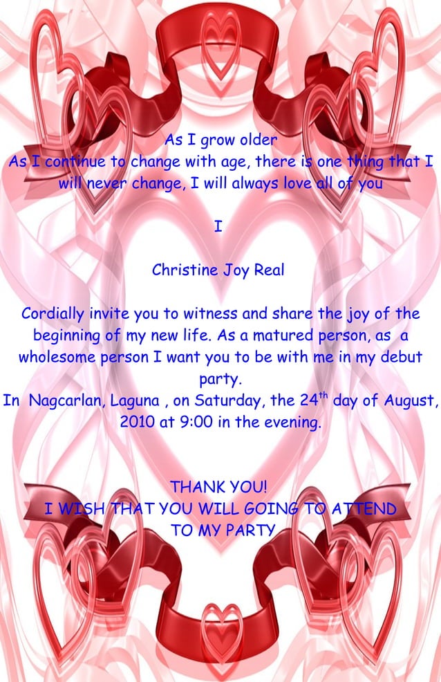 Real Invitation Card | PDF